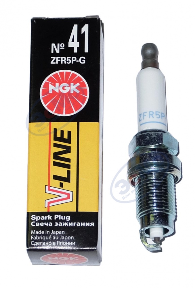 Свечи (NGK) №41 ZFR5P-11 (шт) в магазине Эсмо. Купить Автоэлектрика NGK ...